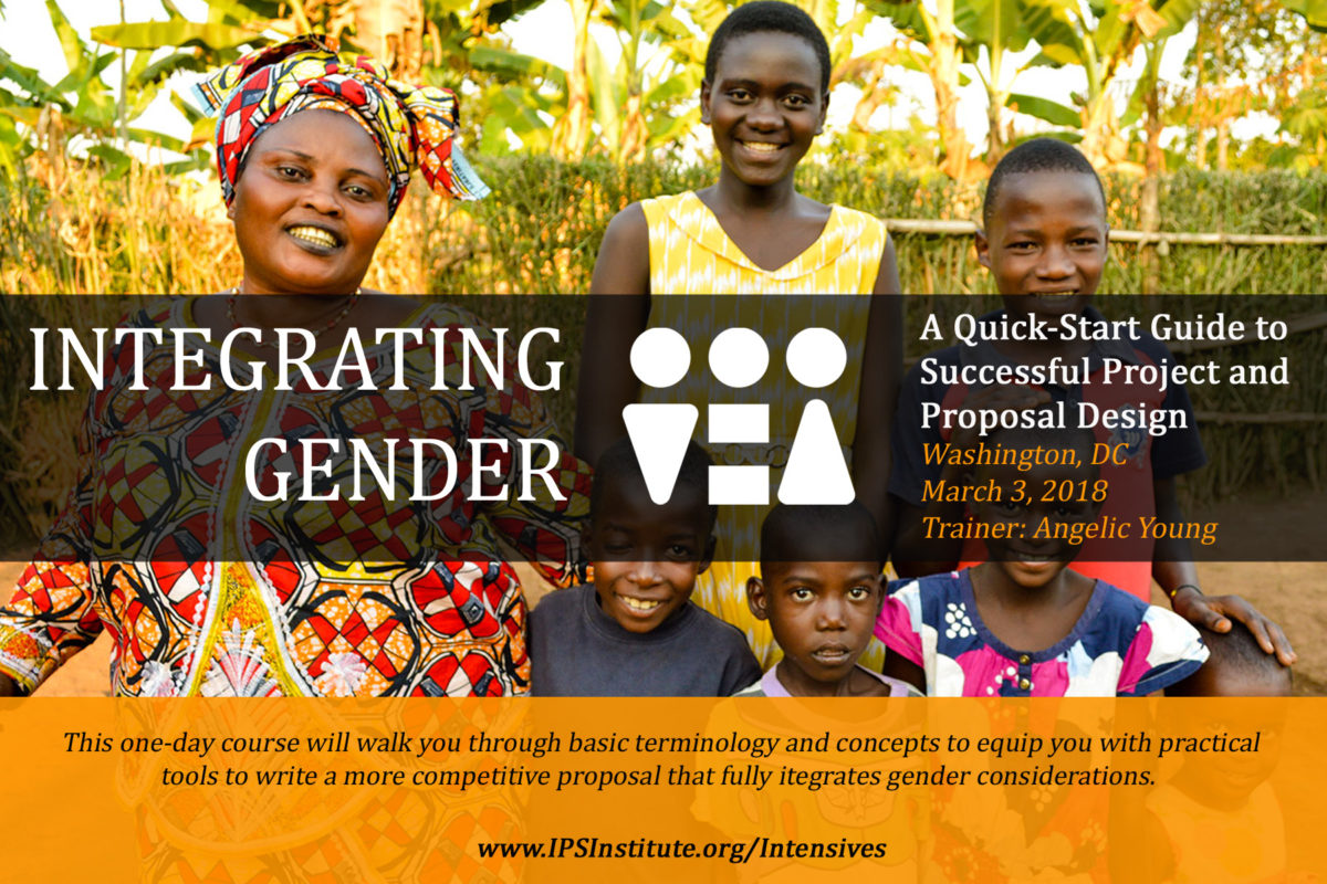 Integrating Gender Considerations Into Your Work – IPSI